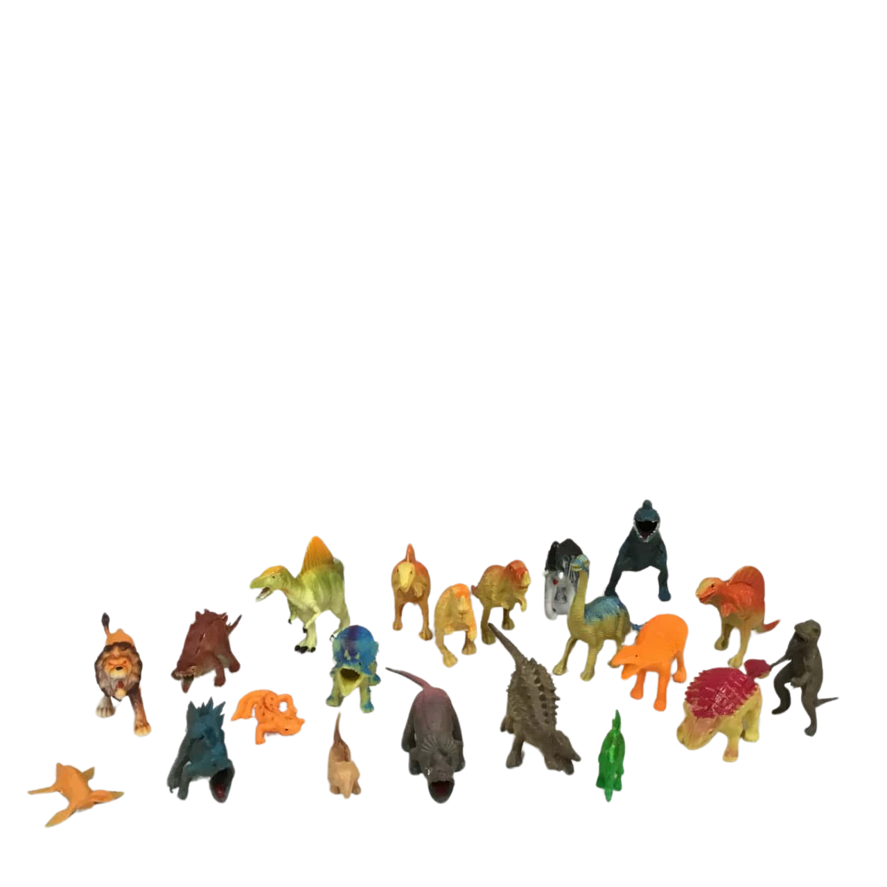Assorted Dinosaurs x 21 as pictured(s)