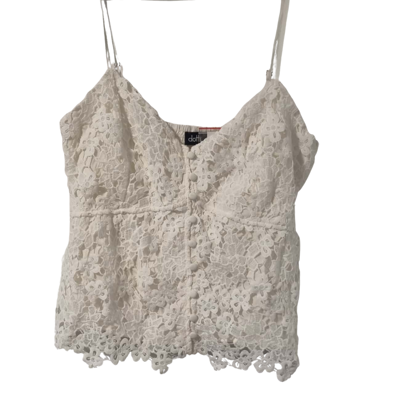 Dotti New With Tags Top Womens Size 14 White RRP $49(s)