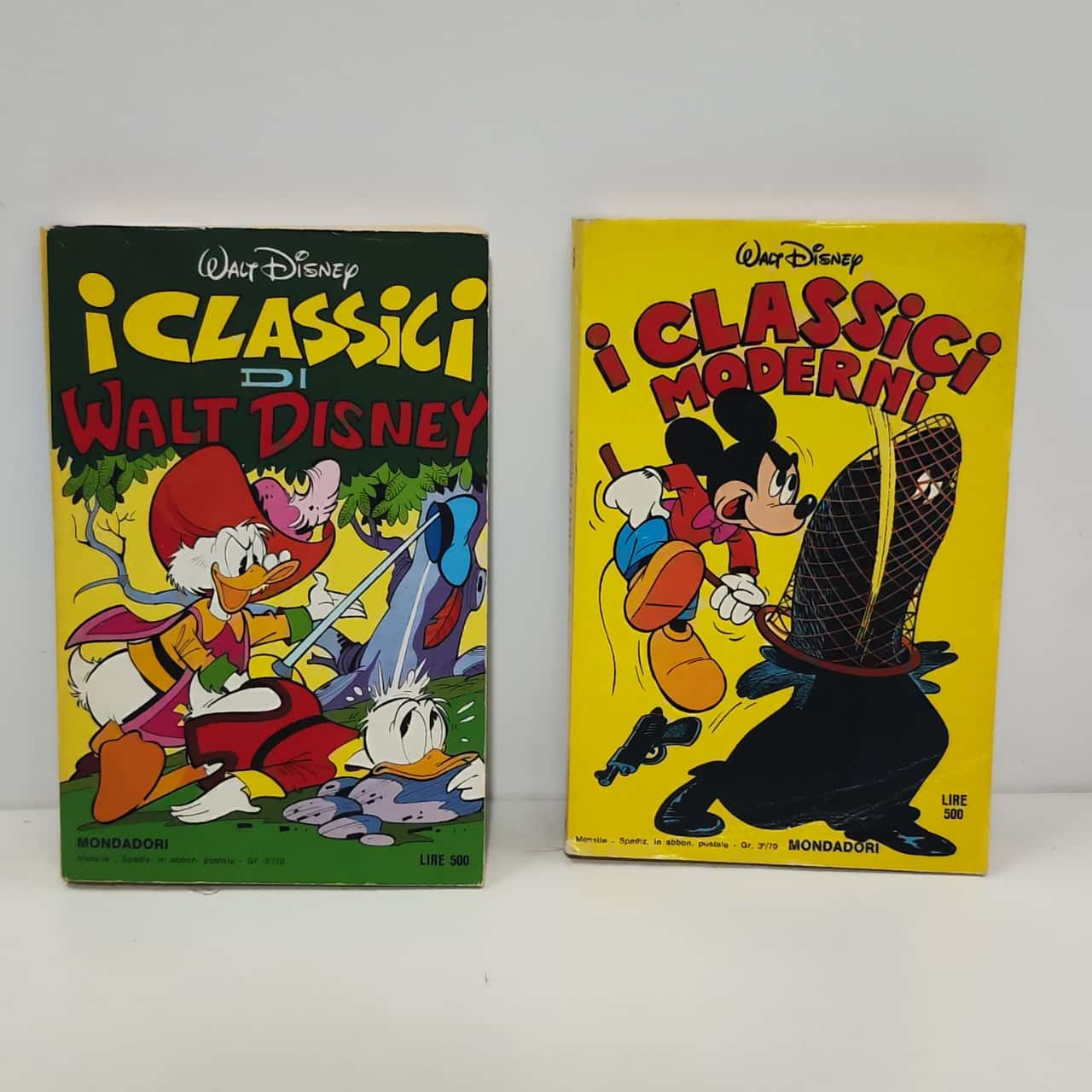 2x Italian Disney Novels Books (s)