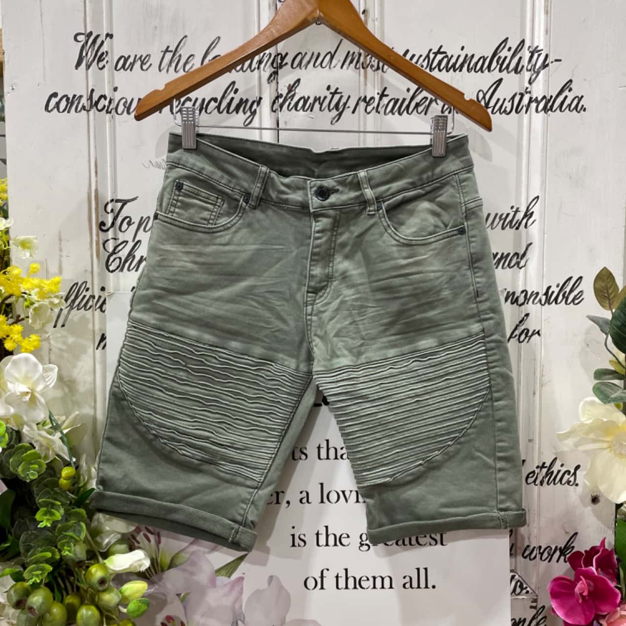 BNWT!! RRP $79.95!! St Goliath Brand!! Womens Size 30 Denim Shorts ...