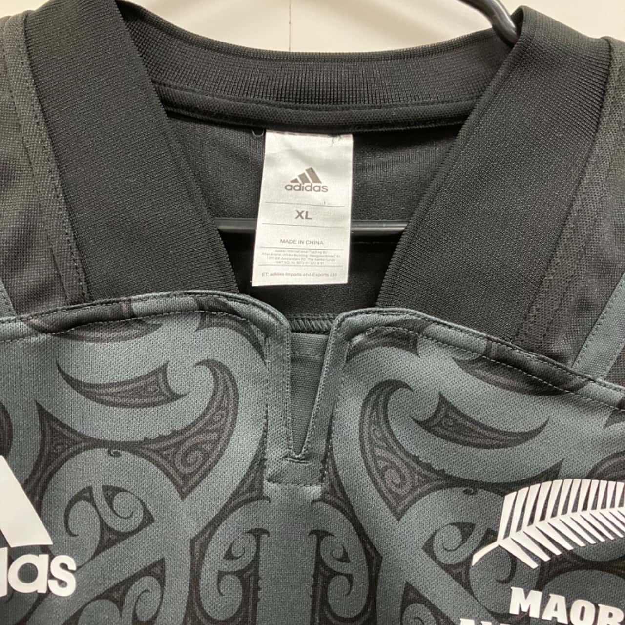 Adidas Mens Māori All Blacks Bishop Size XL