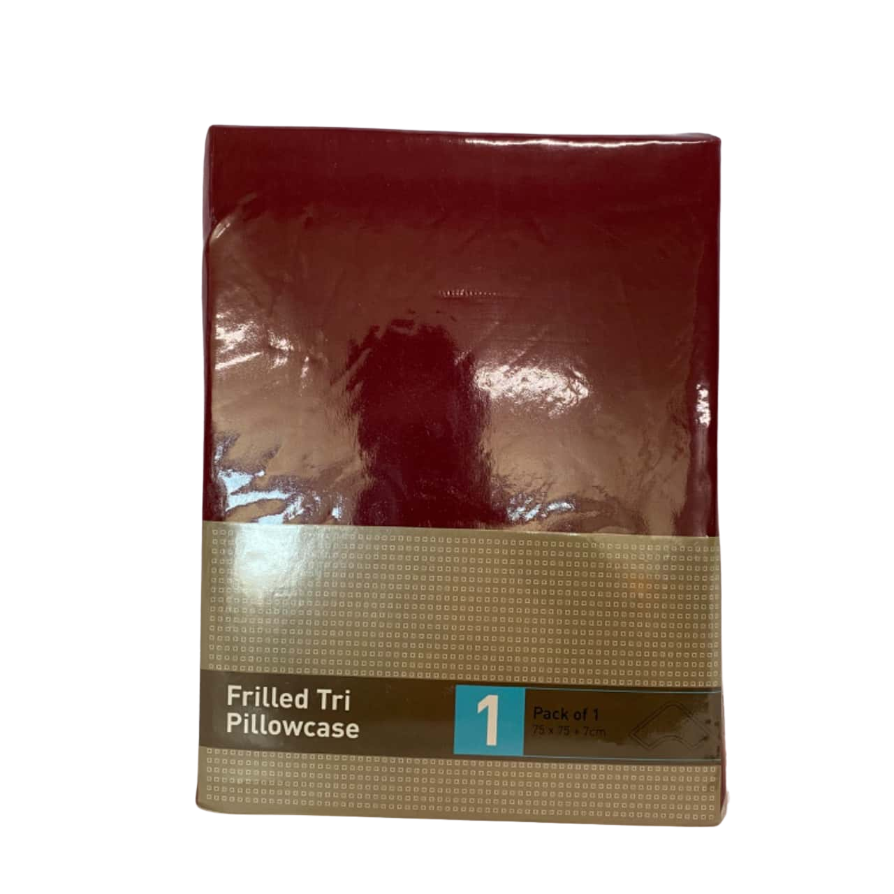 Frilled Tri Red Pillowcase (s)