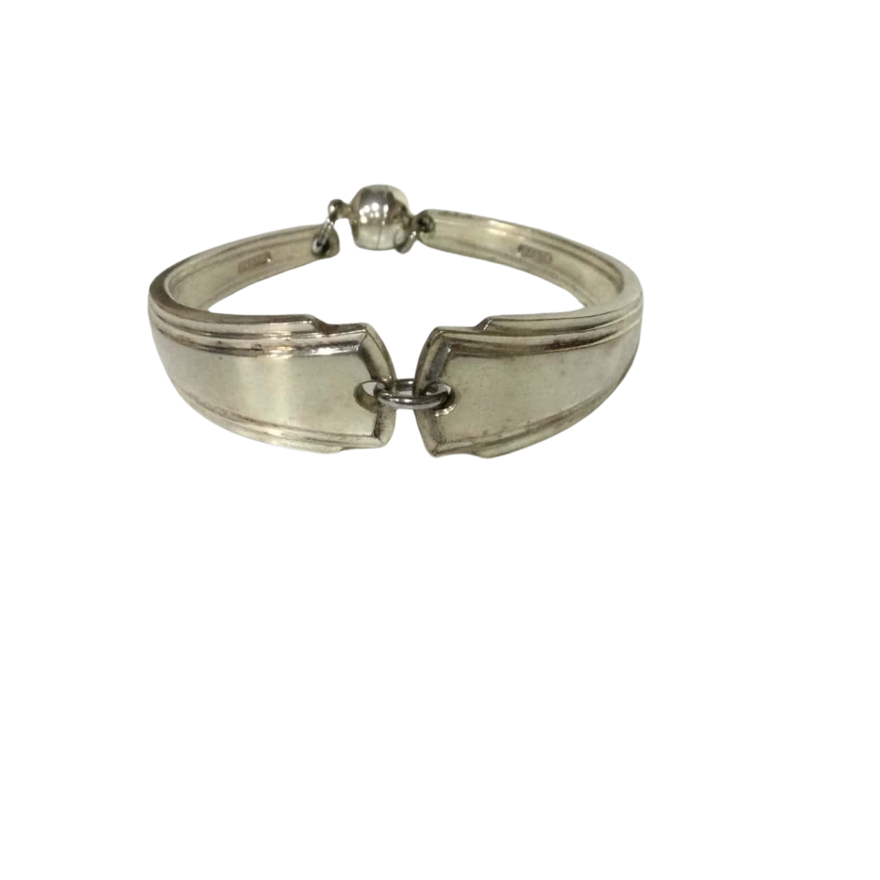 Antique Women’s Spoon Handle Silver Colour Bracelet (s)