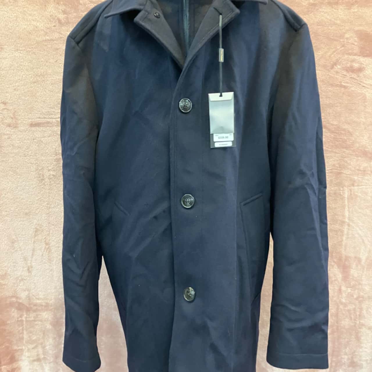 Trent Nathan Mens Size XXL Winter Coat Zip/ Button Up RRP $329.95
