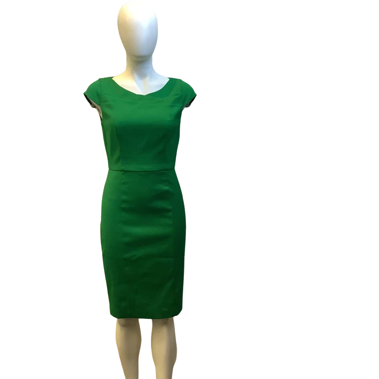 Review Womens Size 6 8 Textured Midi Dress Green s review-womens-size-6-8-textured-midi-dress-green-s