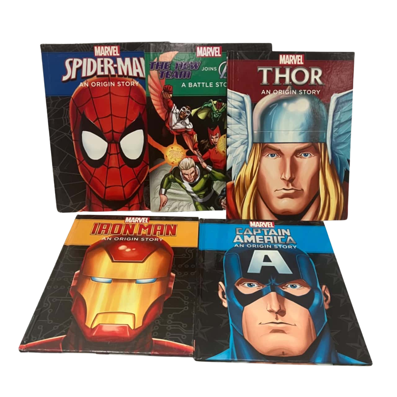 MARVEL Avengers Assemble Origin Story Bundle x 5 Hulk Iron Man Captain ...