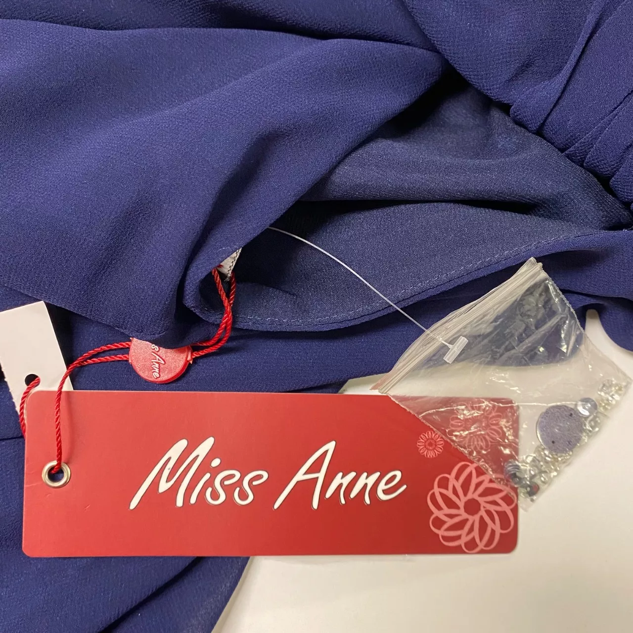 BNWT Miss Anne Womens Size S Formal Dress Navy Blue - New With Tags ...