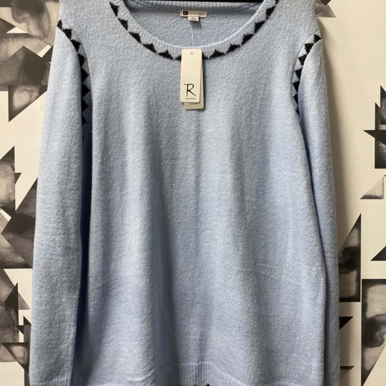 Rockmans Womens Size XL Blue jumper new (s)