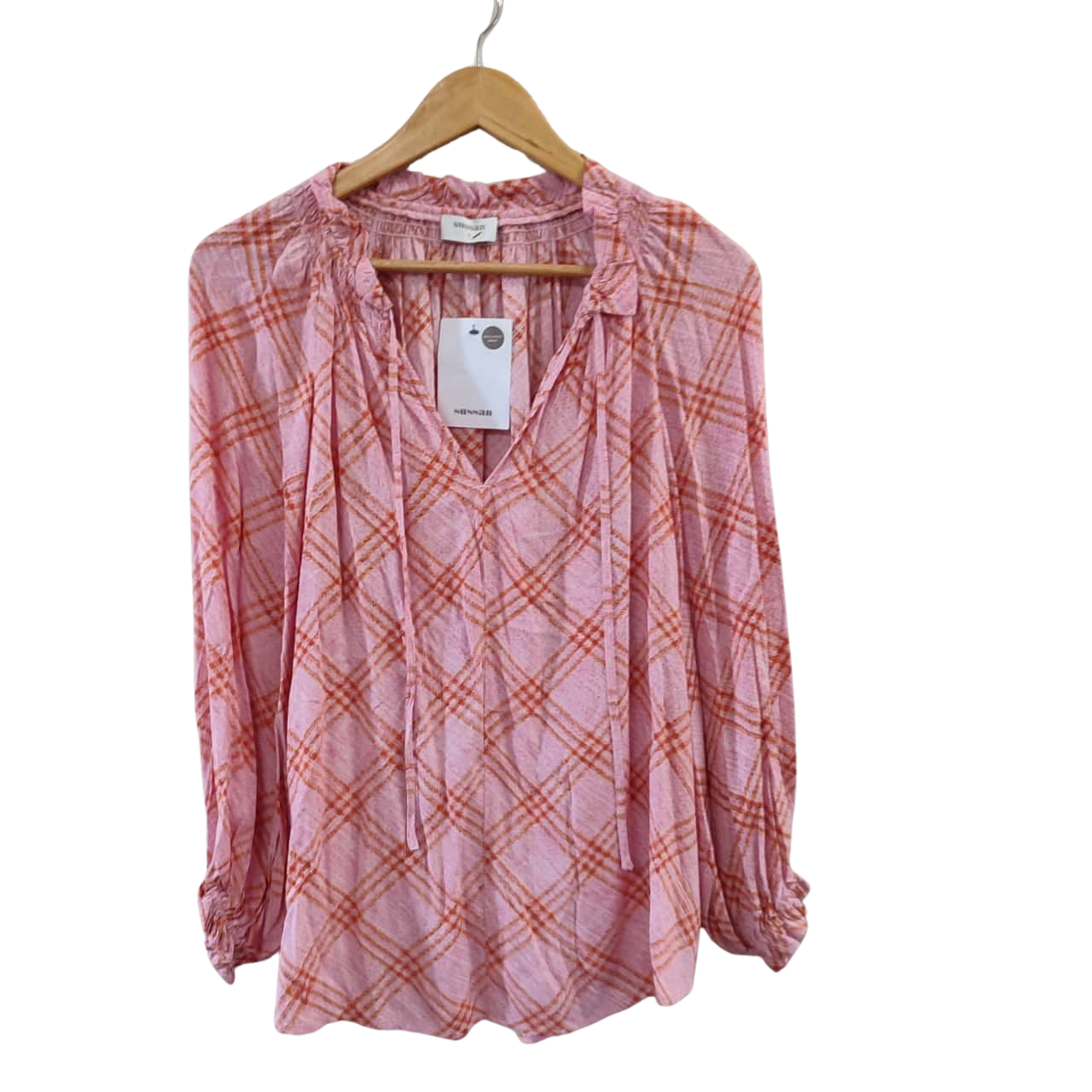 Sussan Womens Size 6 Pink and Orange Patterned Top BNWT(s)