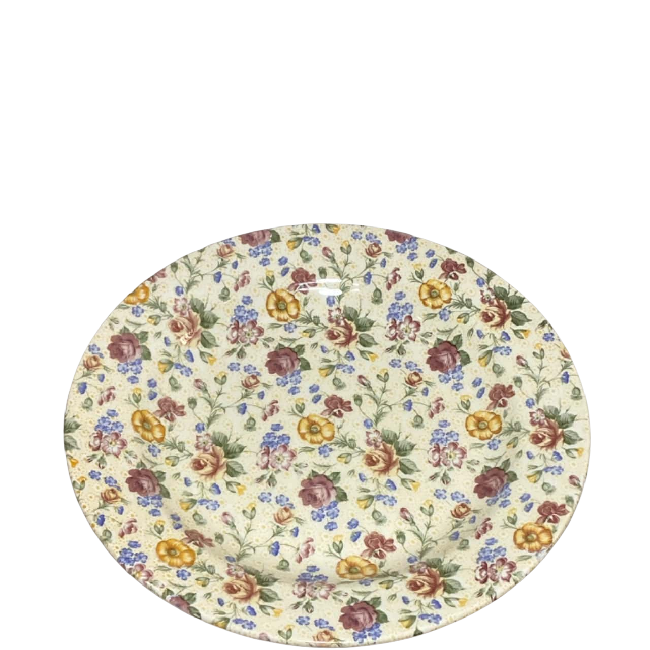 Churchill Victorian Rose Chintz Plate Made in England (s)