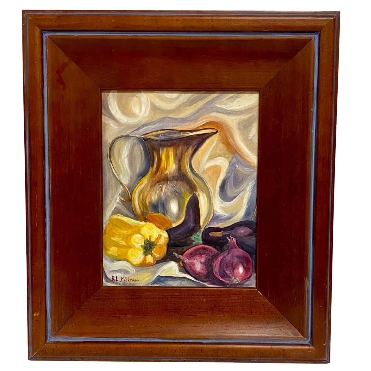 Bev McKean Still Life Oil Painting 37cm x 43cm (s)