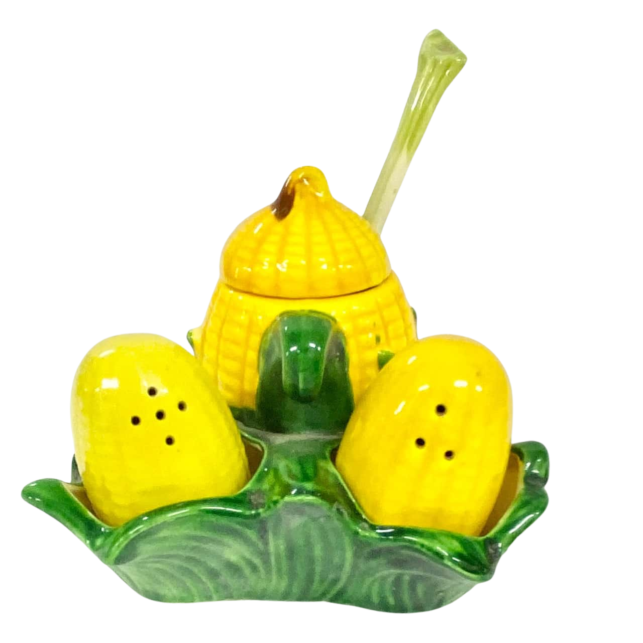 Corn Salt & Pepper Shakers and Condiment Pot Set(s)