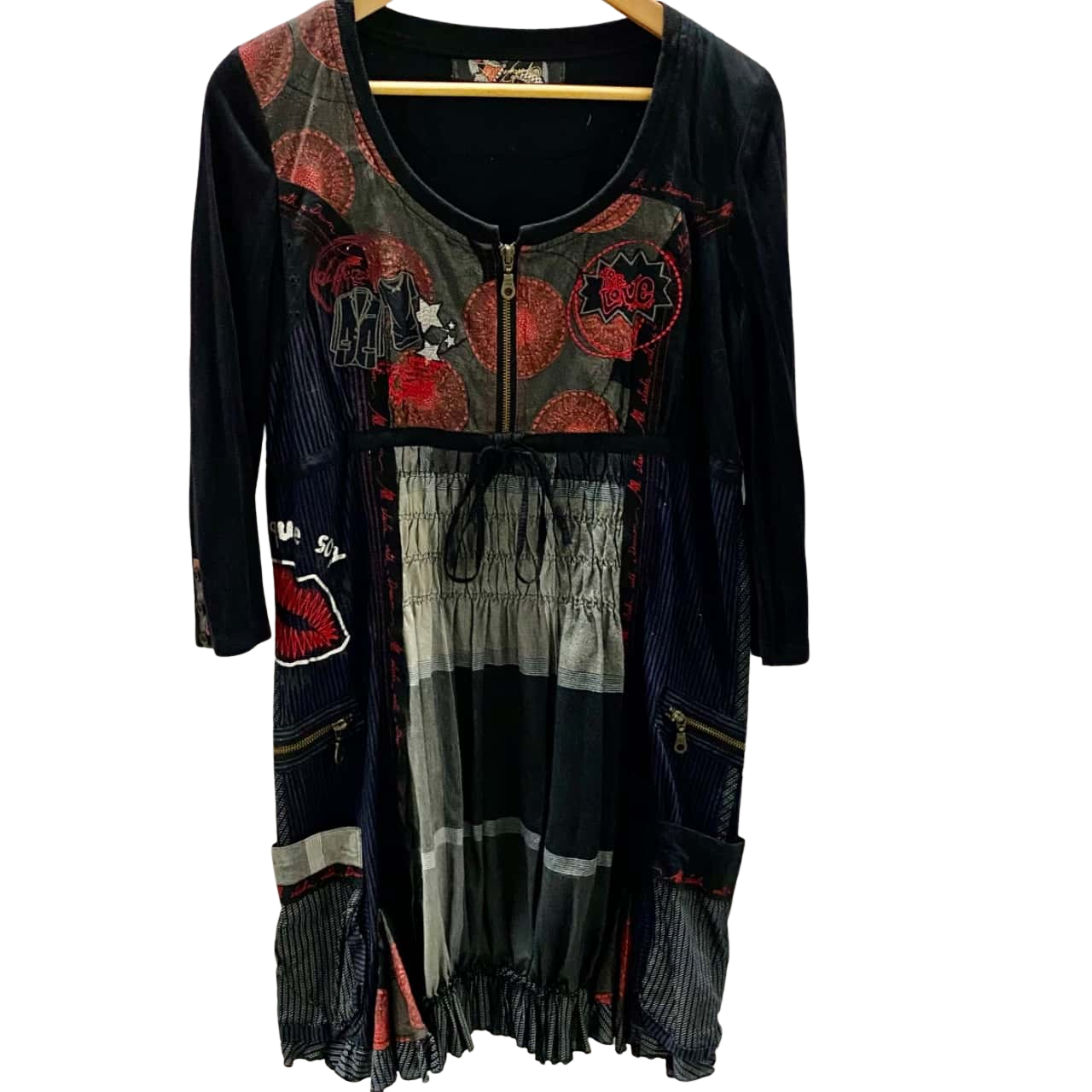Desigual Size L Long Sleeve Multicoloured (s)
