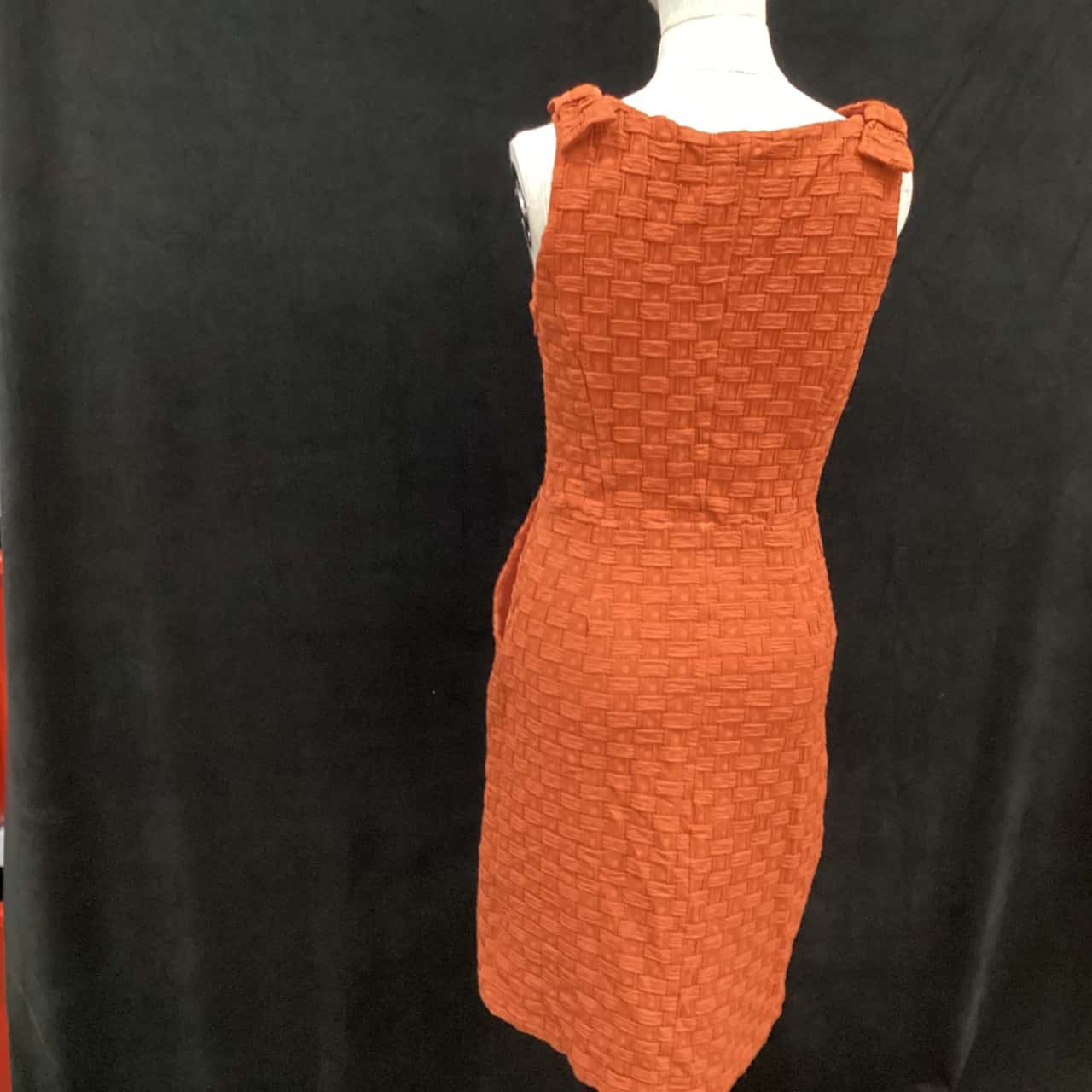 Tabitha Size 4 Sleeveless Dress Brown