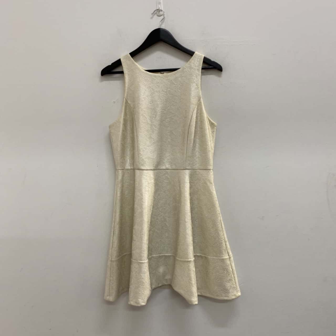 Forever New Womens Size 12 Mini Dress Cream