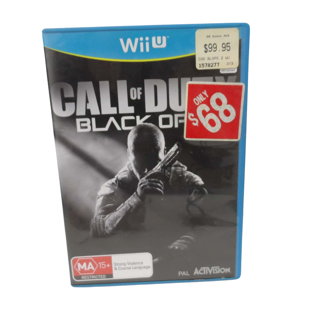 Nintendo Wii u Call of Duty Black Ops game