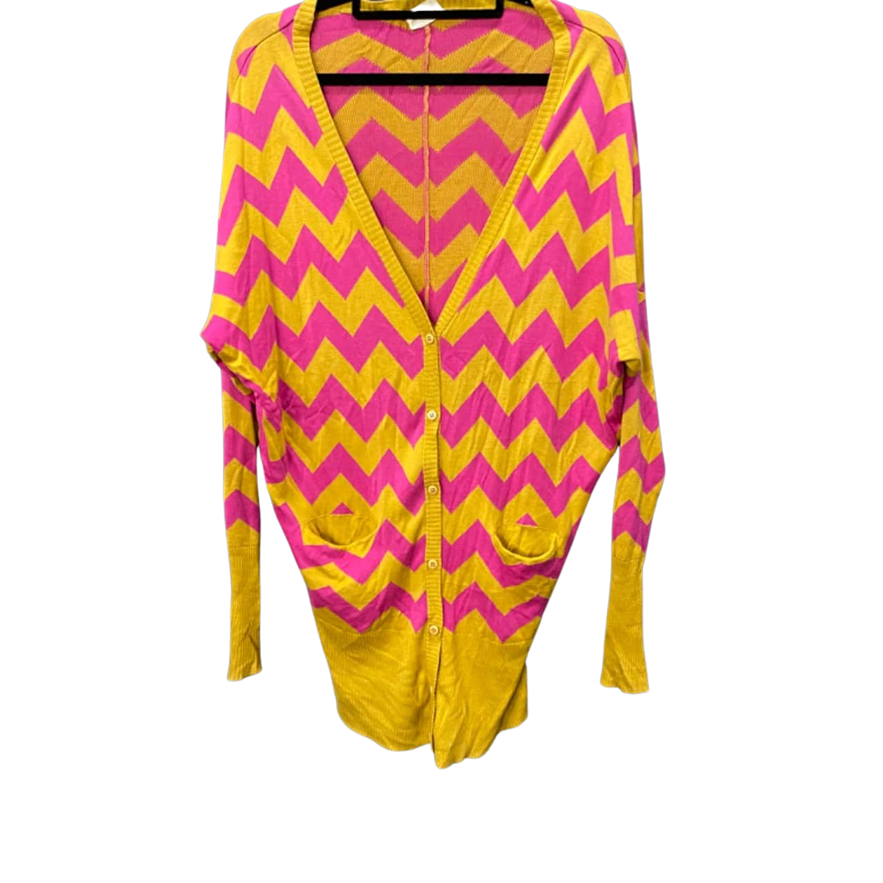 Gorman Womens Size 10 Cardigans Pink / Yellow (s)