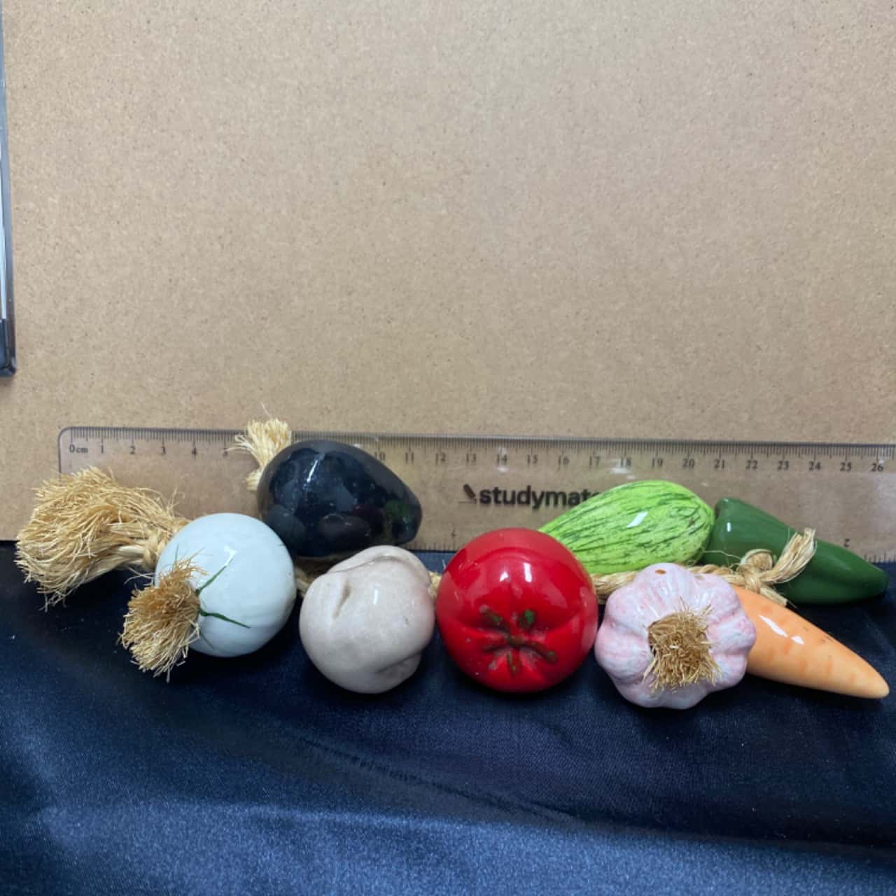 Vintage Rope With Hanging Vegetables