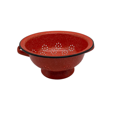 Vintage Enamelware Colander/Strainer