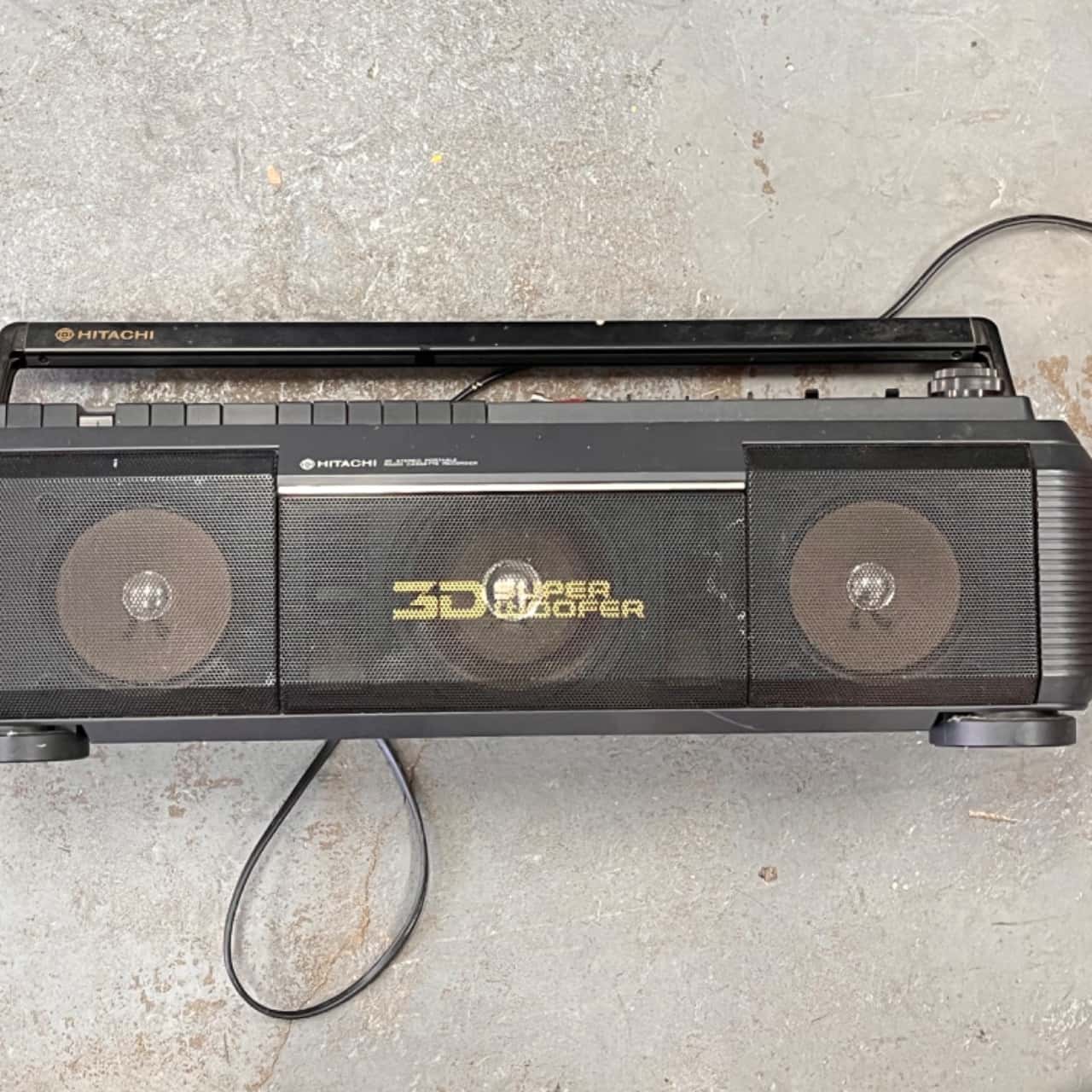 Retro Boombox HITACHI