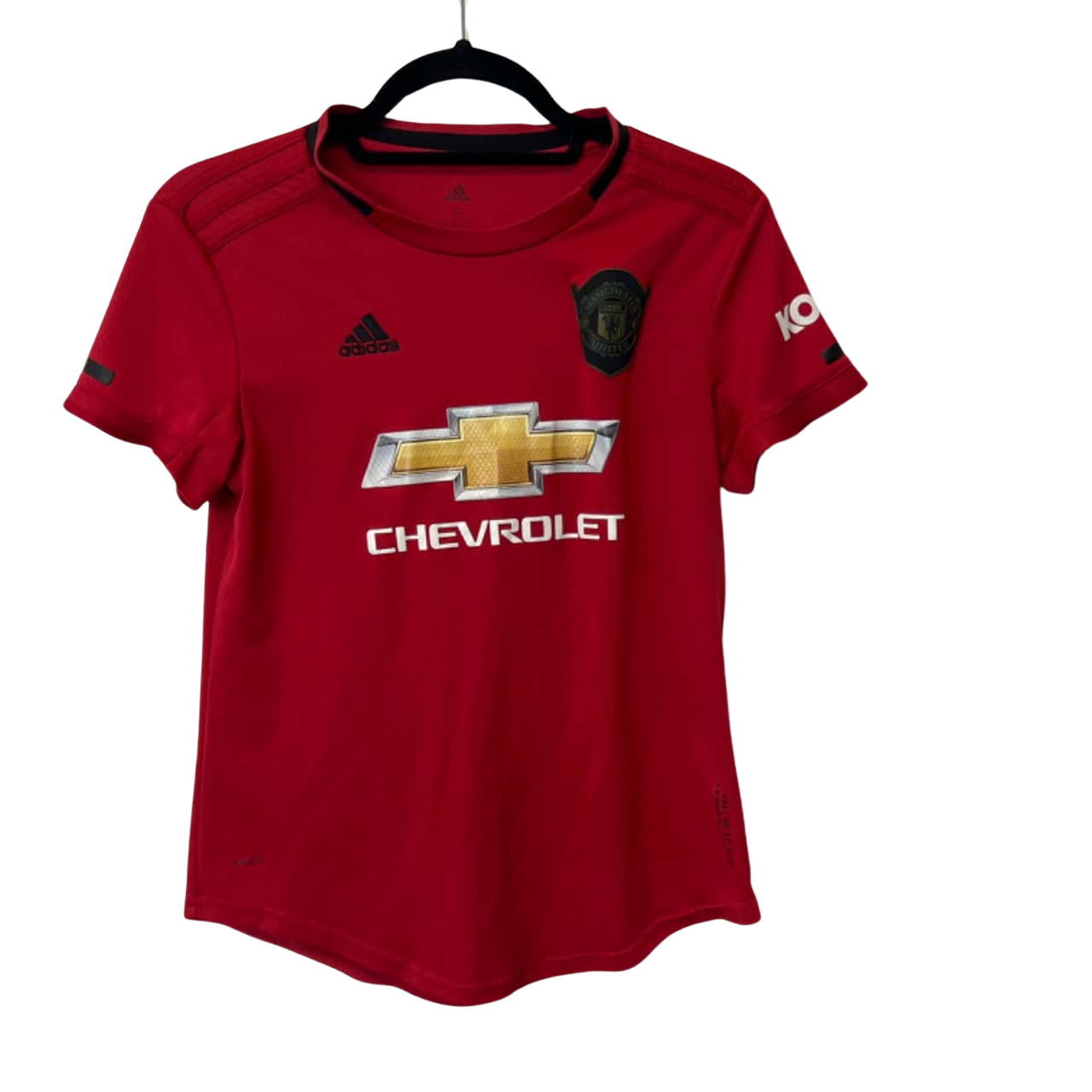 Manchester United Adidas Size S Red top