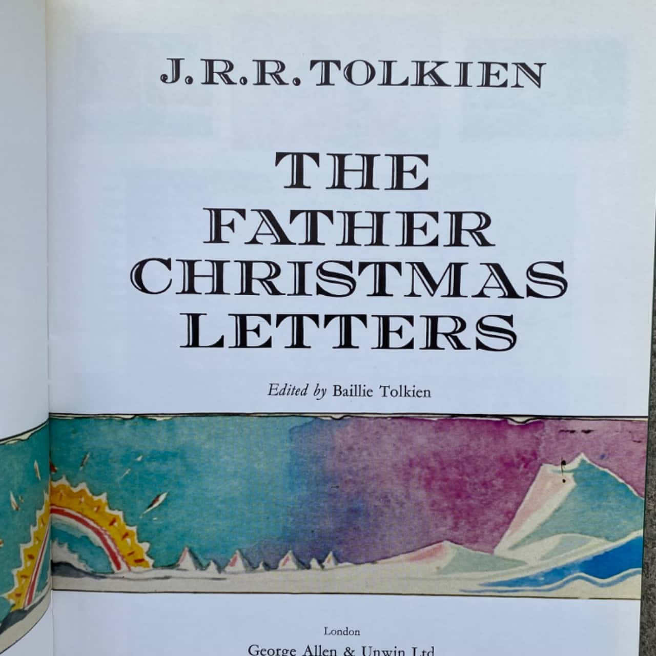 J.R.R.Tolkien H/C 1976 The Father Christmas Letters(s) - Used Very Good ...