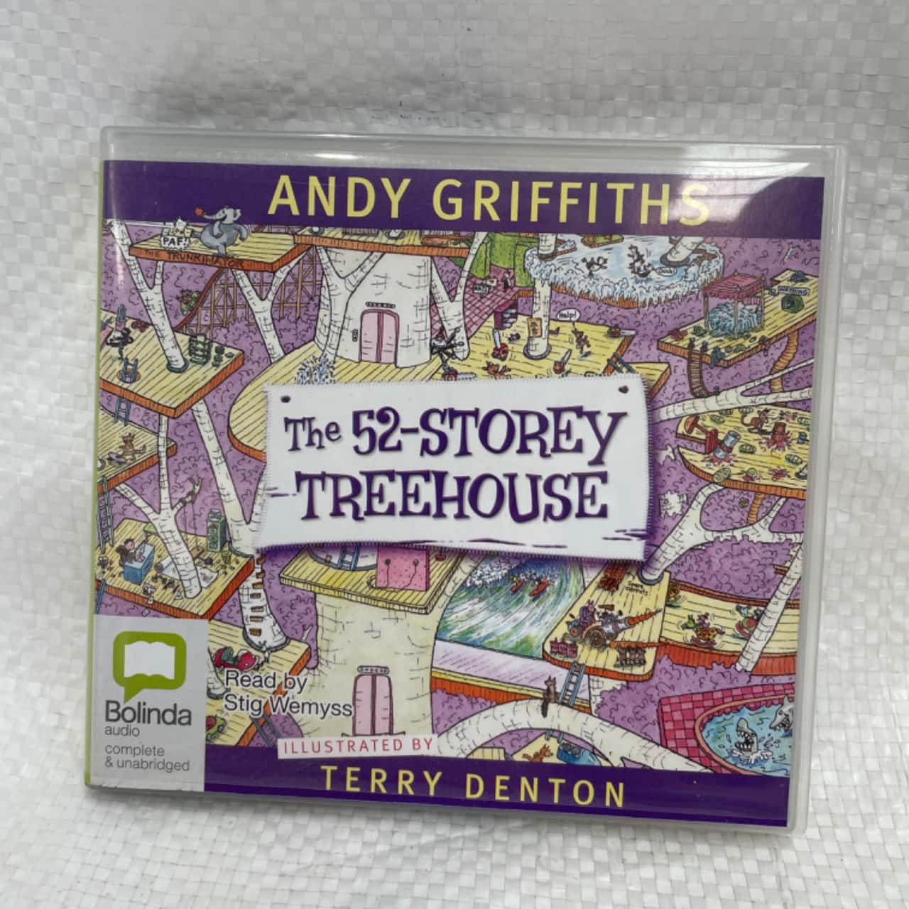 Andy Griffiths & Terry Denton Treehouse CD Collection x 3