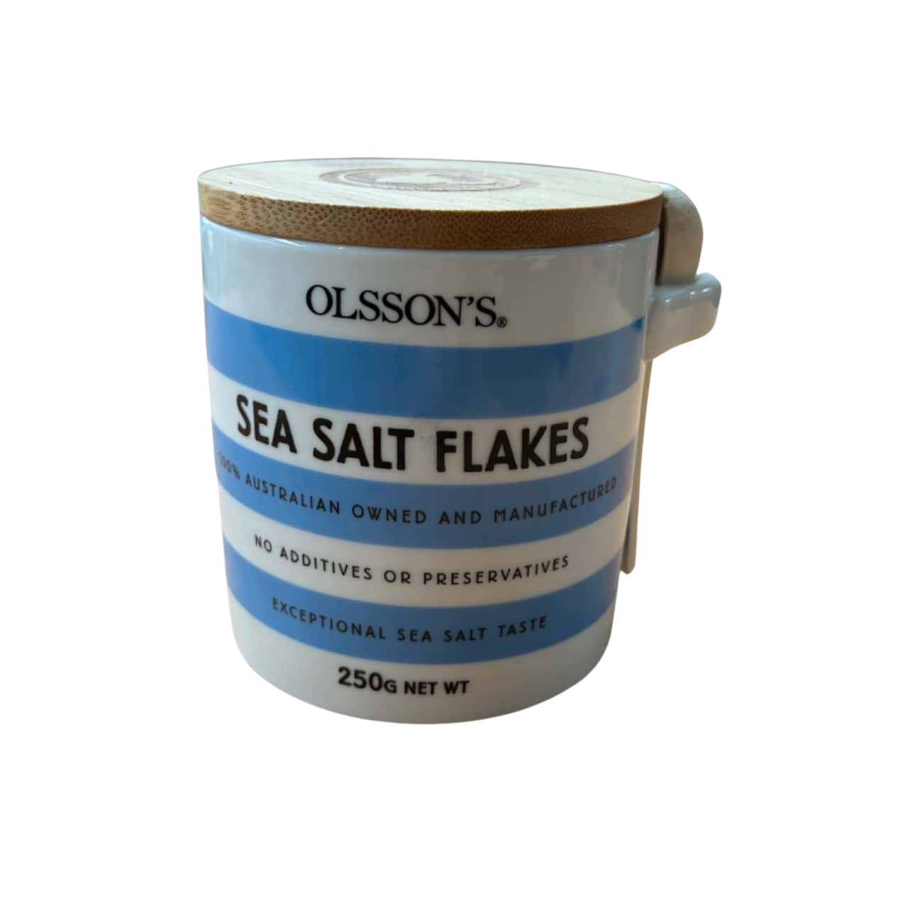 Sea Salt Flakes Stoneware Jar 250g(s)