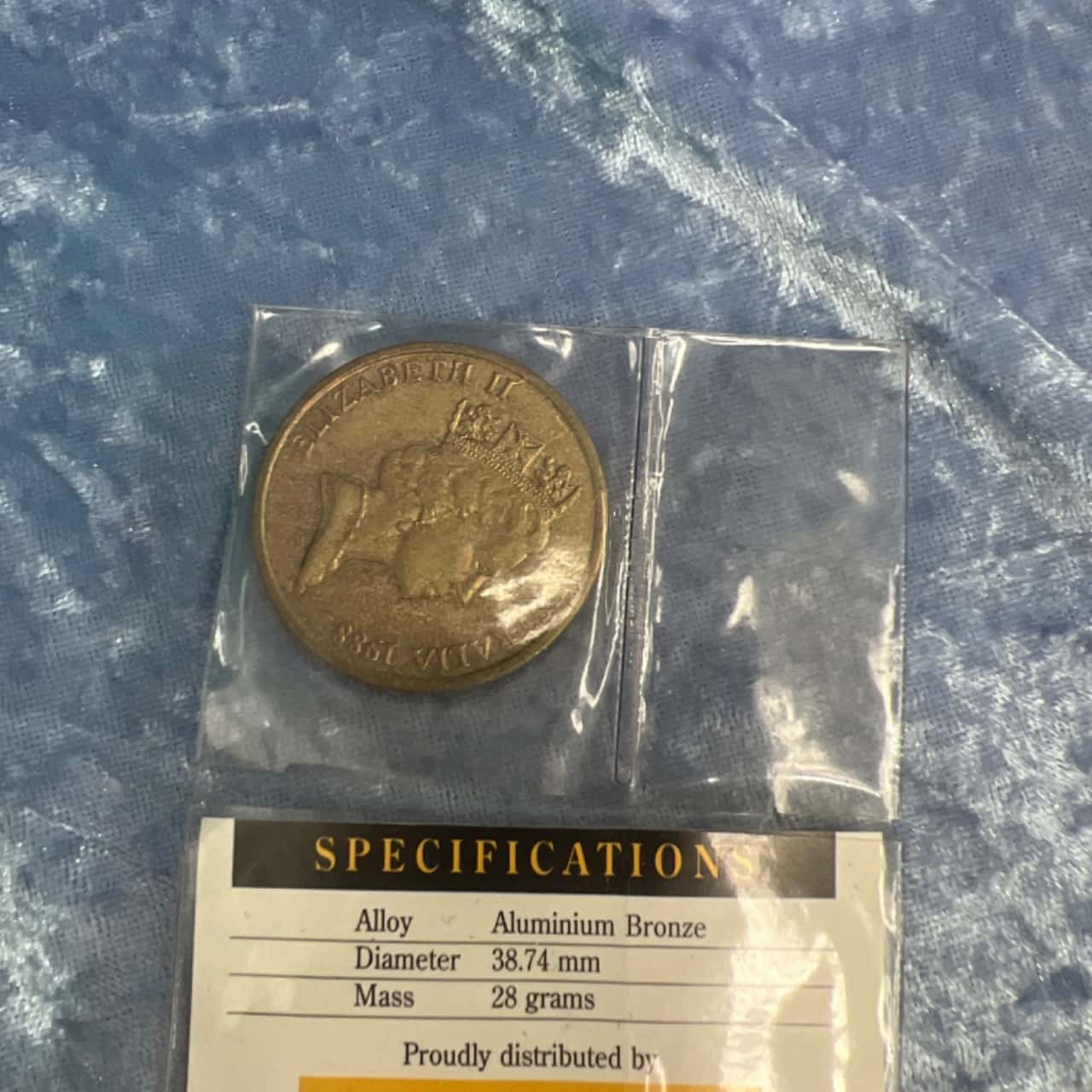 1988 Five Dollar Commemorative Coin