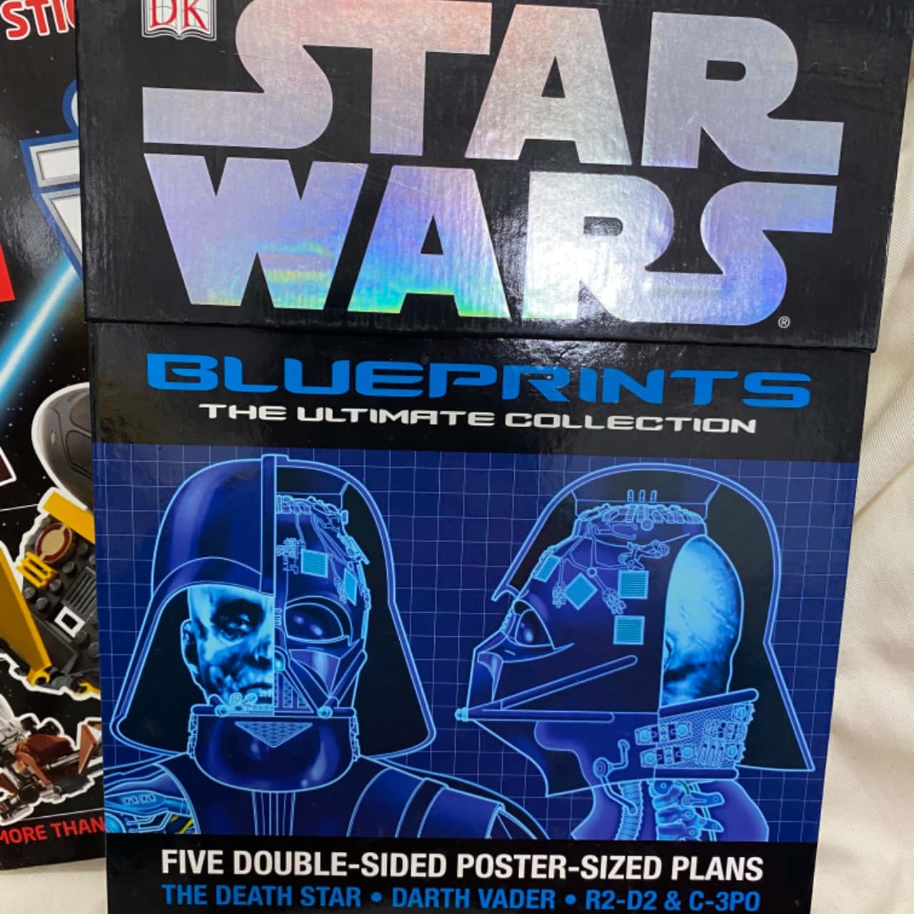 Star Wars Sticker Collection/ Blueprints 5 Double sided Poster sized ...