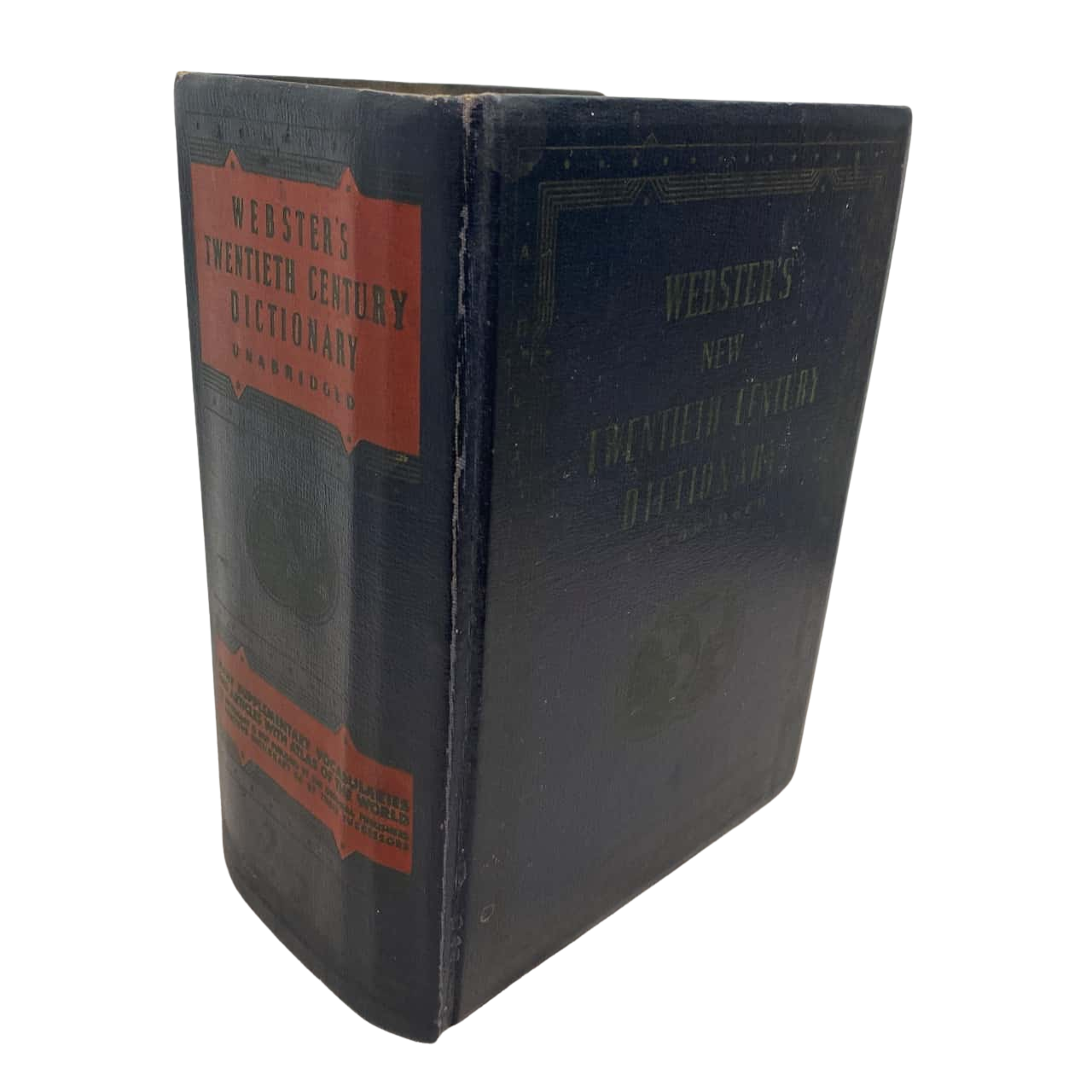 VINTAGE 1940 Webster’s Dictionary Unabridged (s)