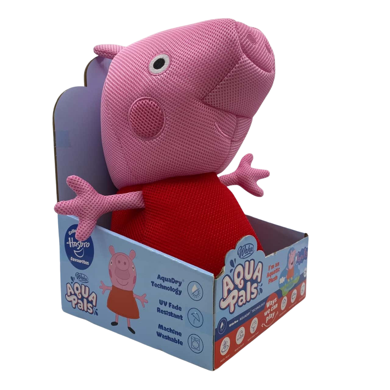 BNIB, Peppa Pig, Aquatic Plush, Wahu Aqua Pals, (s)