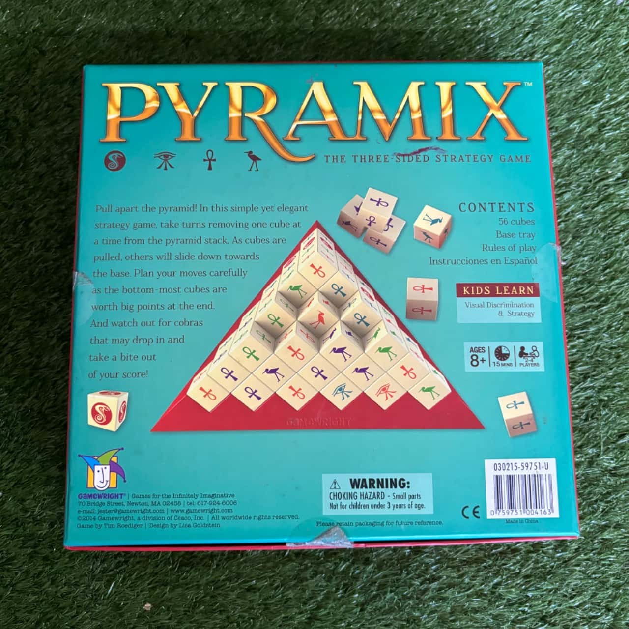 Pyramix : The Three-Sided Strategy Game