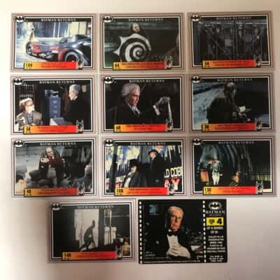 1992 Batman Returns Collectors Cards