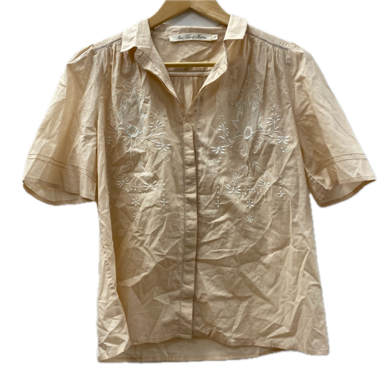 Marie Louise de Monterey Womens Size 6 Blouse Peach (s) - Used Good ...