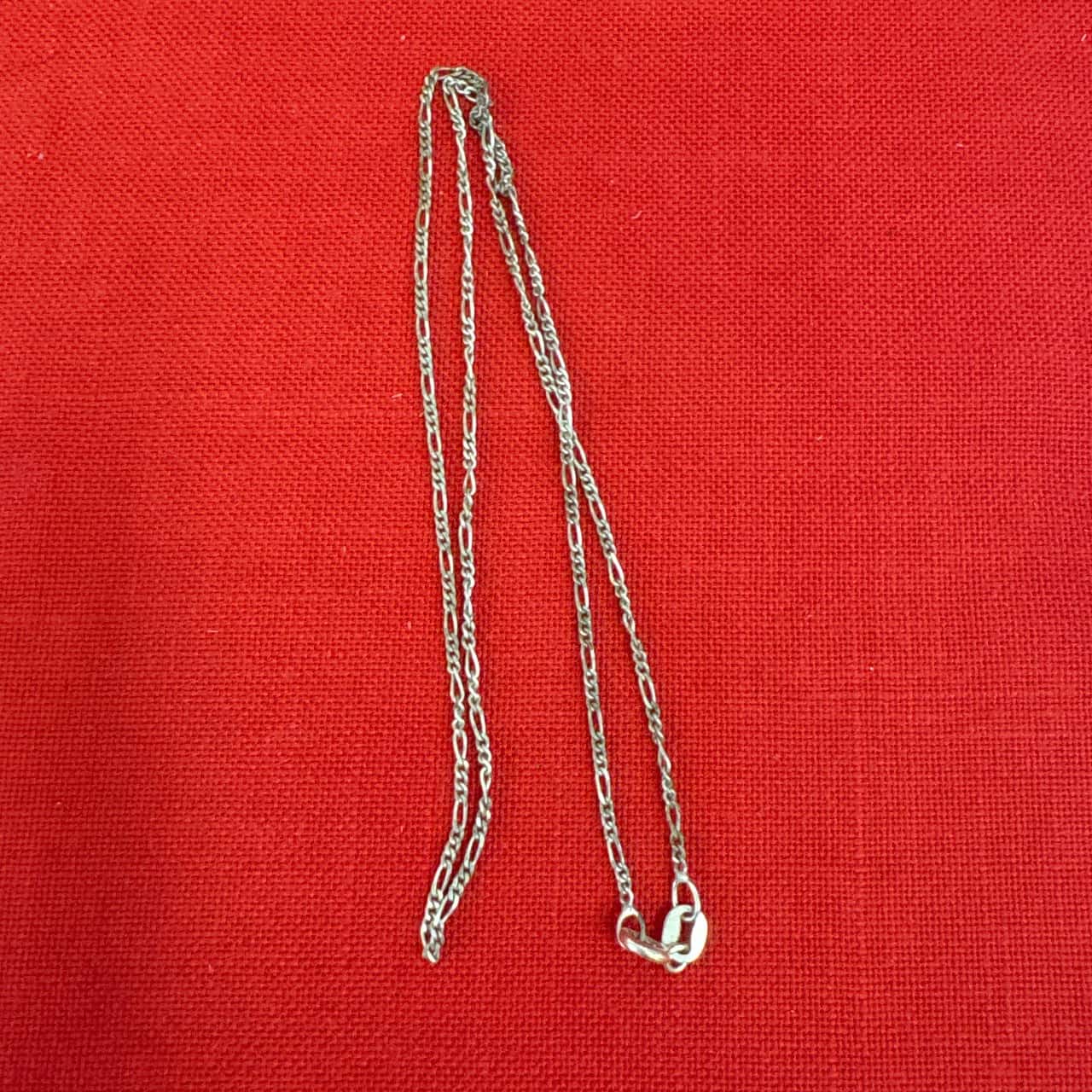 Women's 925 Silver Figaro link Chain Necklace (s)