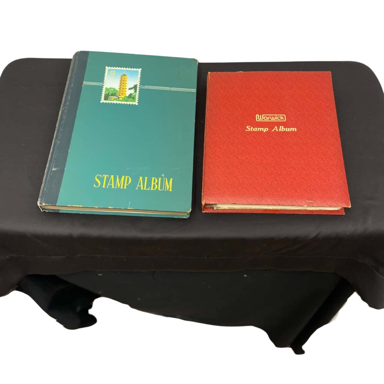 2 x Stamp Albums with New Zealand Stamps and others (s)