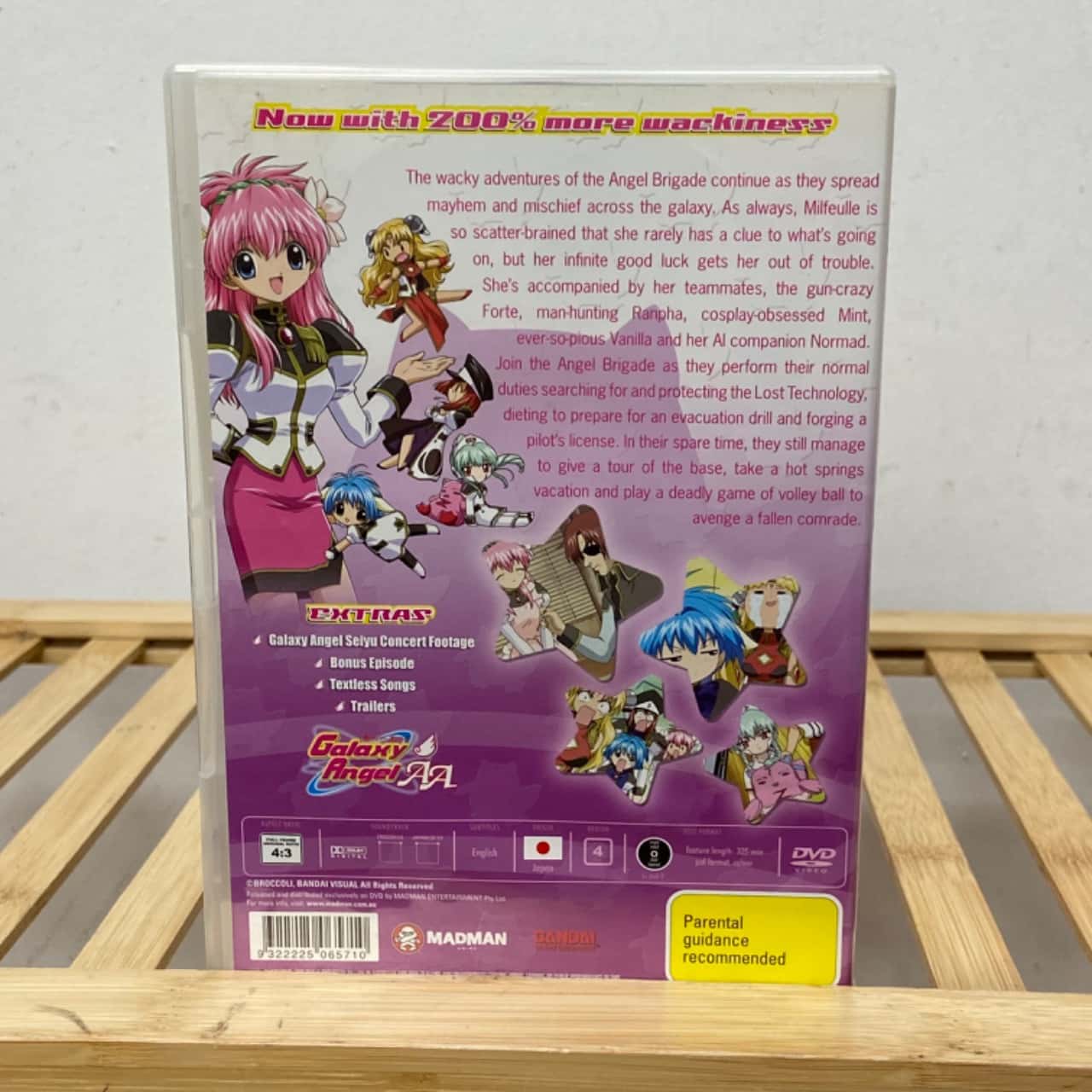 Galaxy Angels complete collection 4 DVD set