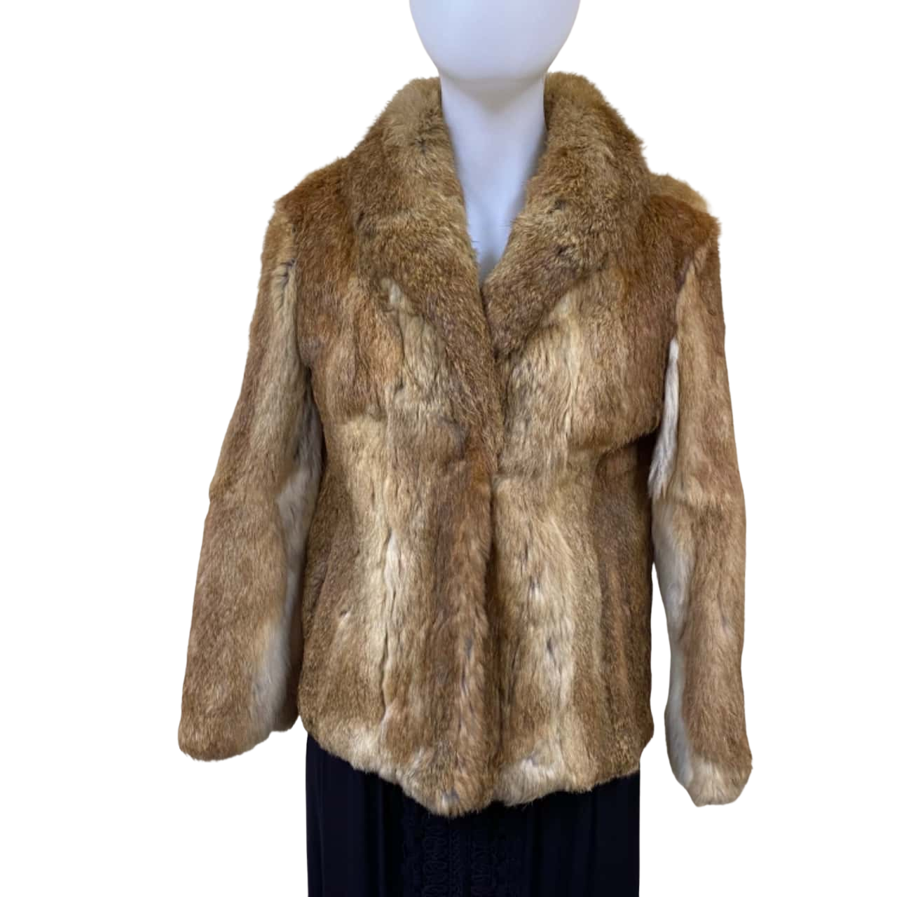 Vintage Fur Size S Brown (s)