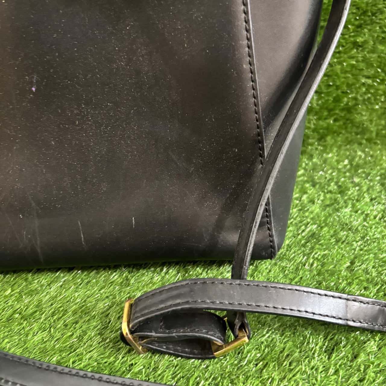 Kikki K Black Handbag With Shoulder Strap