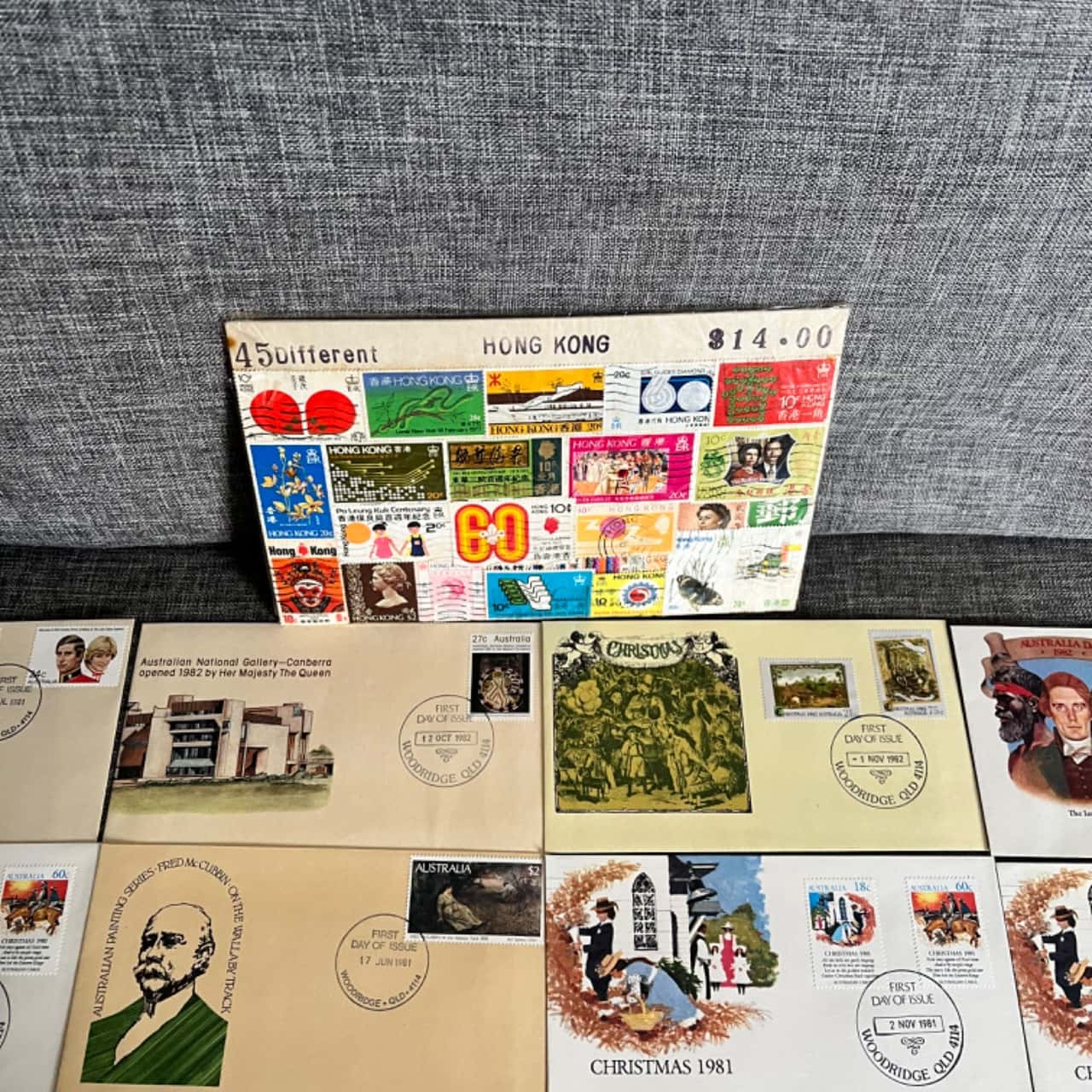 First day stamp covers from the 1980’s era total of 41 with 2 free ...