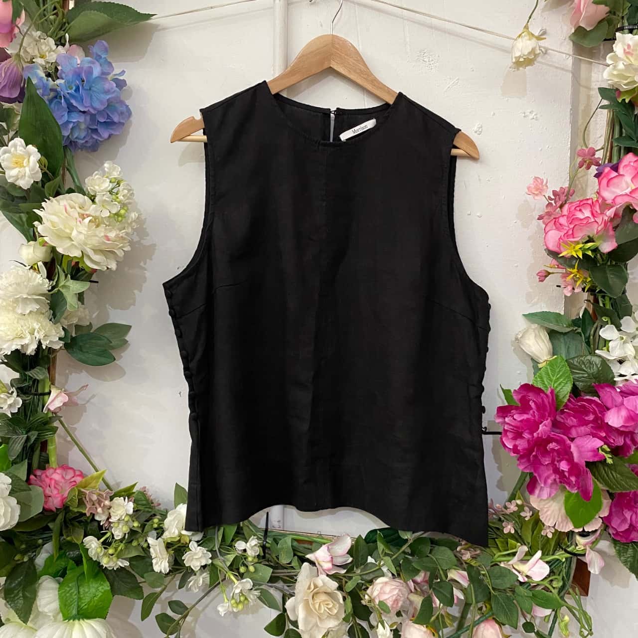 Morrison Womens Black sleeveless top(s)