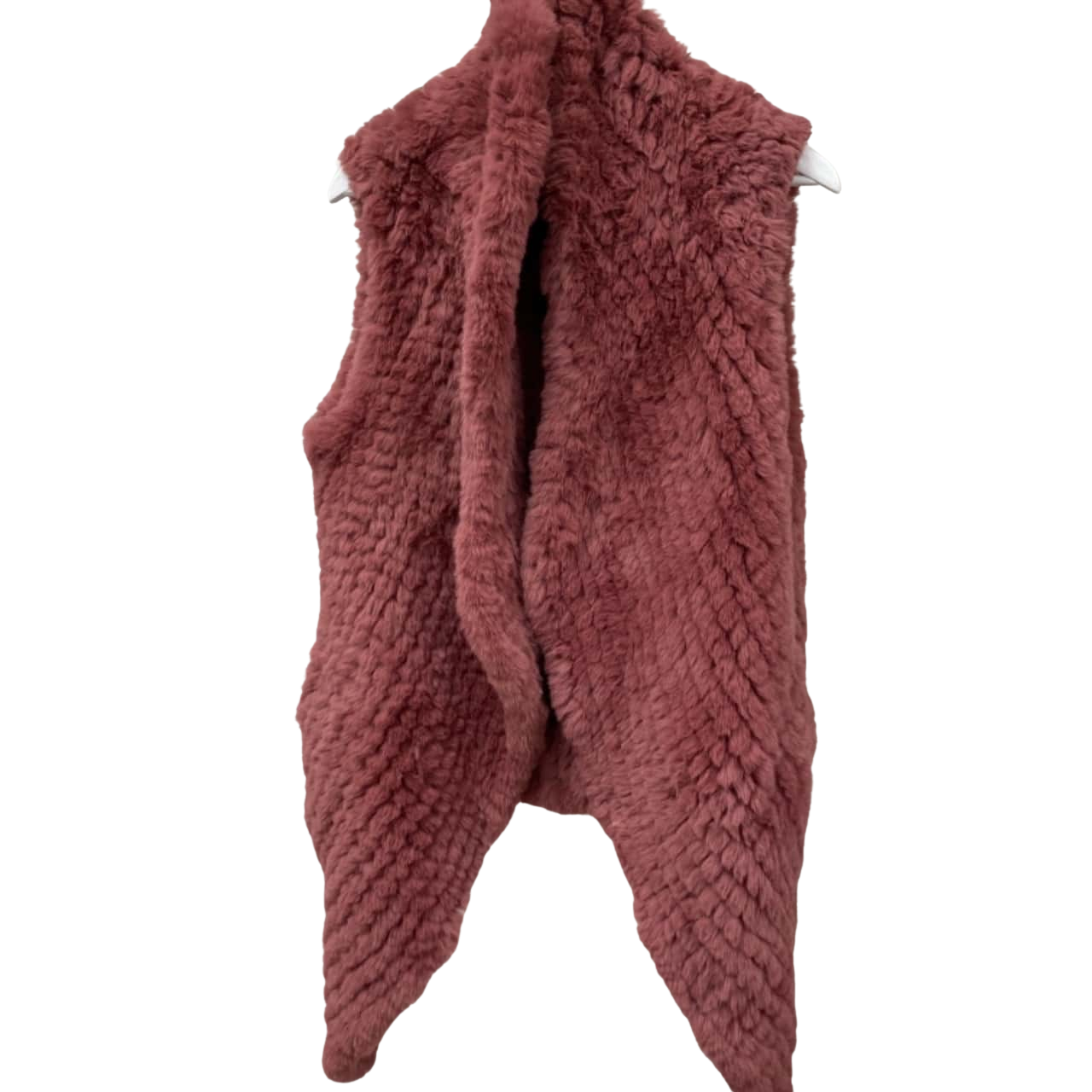 Brave + True Womens Size L / M / Berry Open Vest(s)