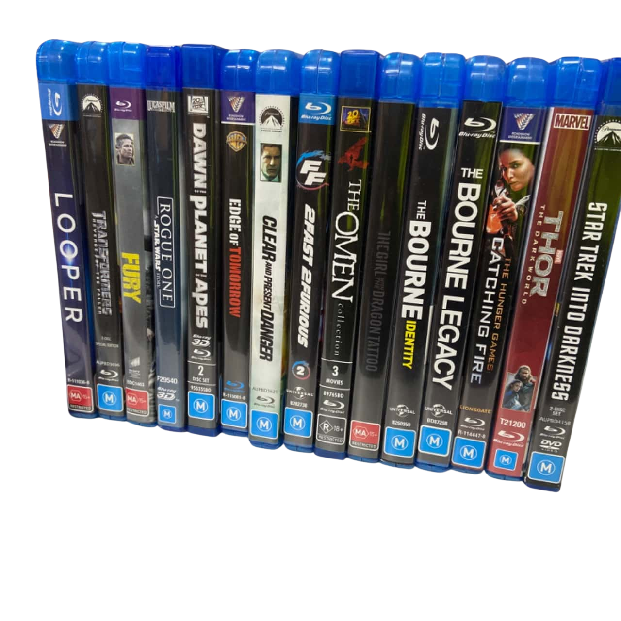 15 x assorted Blu-Ray titles (s) - Used Very Good | Salvos Stores