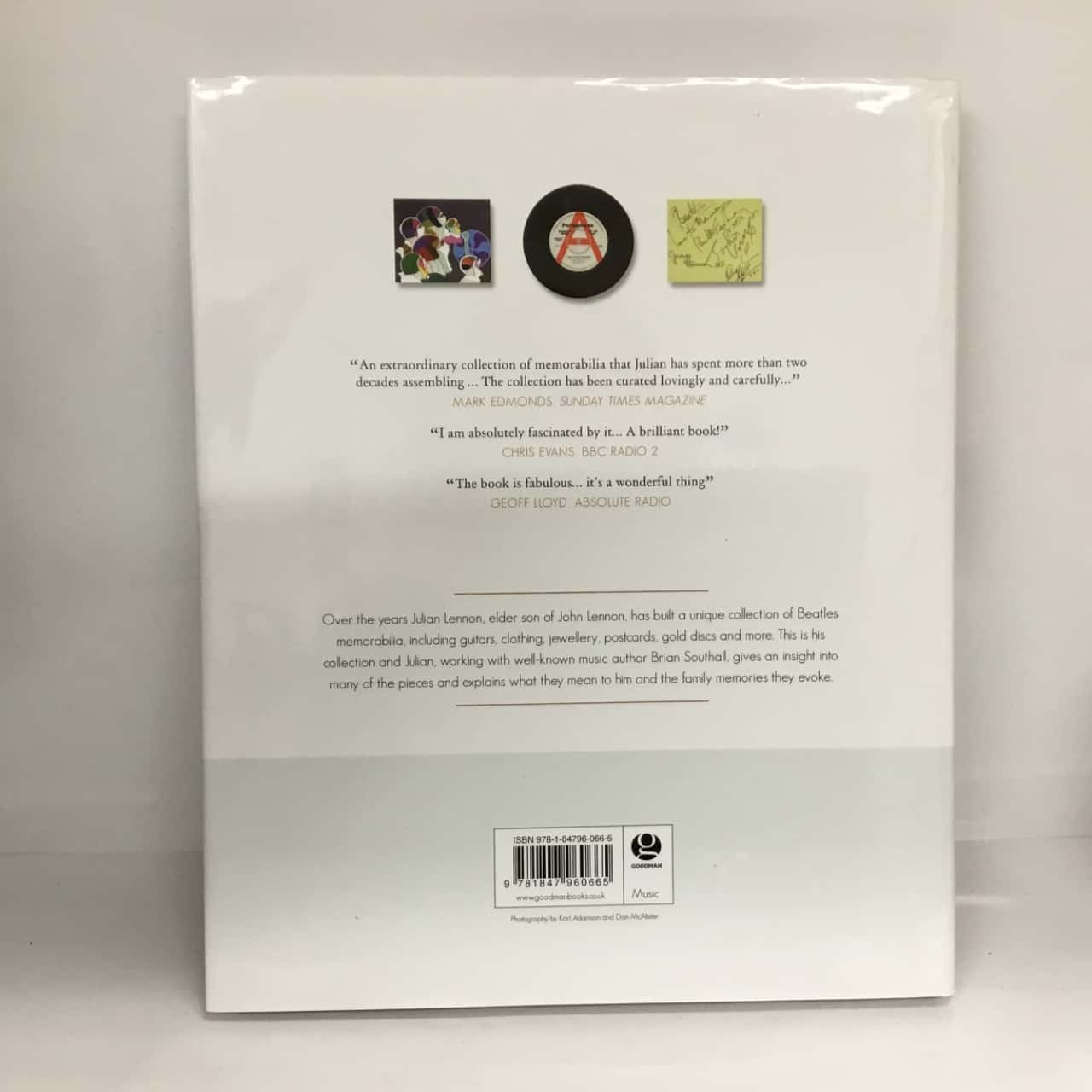 Beatles Memorabilia Hard Cover Book The Julian Lennon Collection(s)