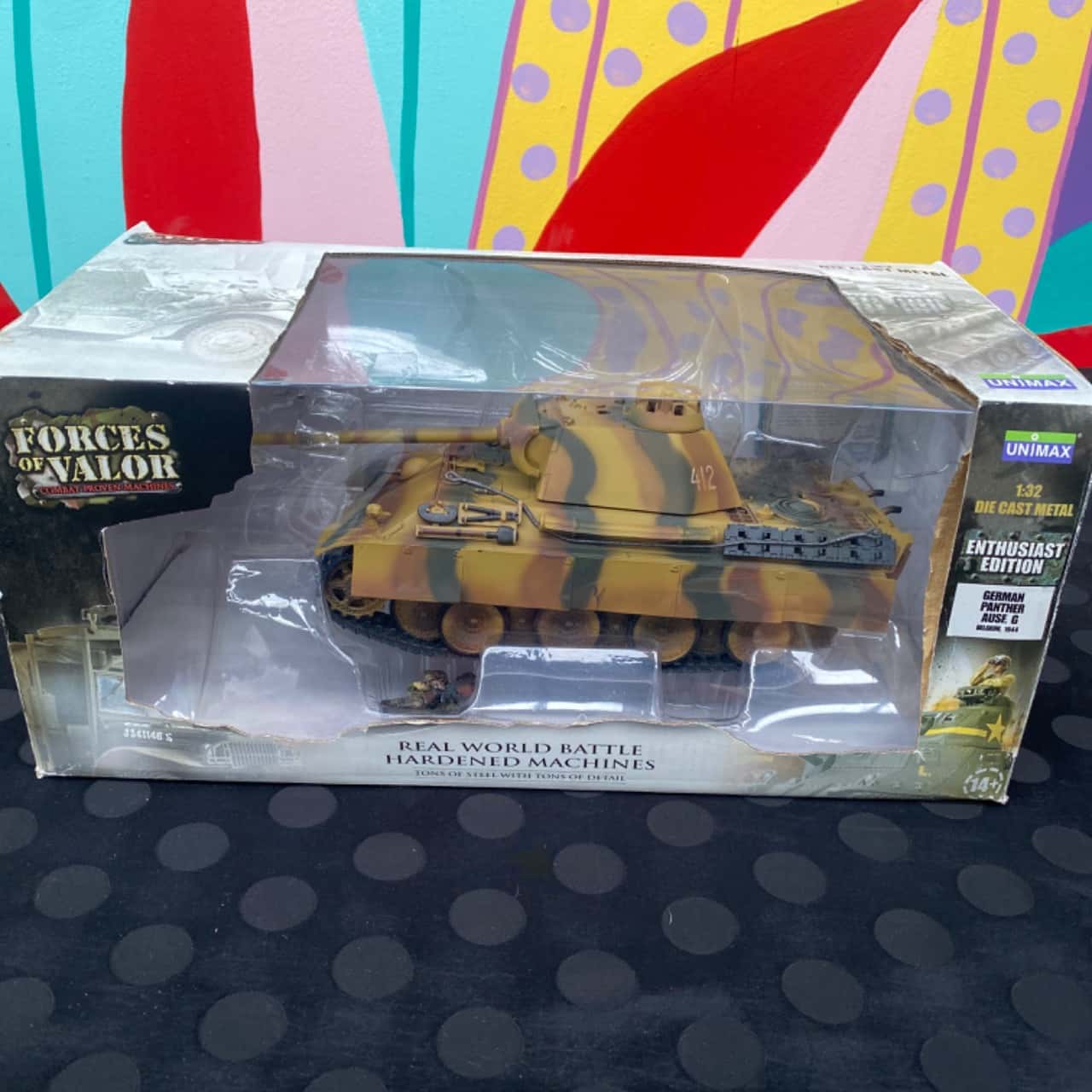 Unimax Forces of Valor 80050 MAN Sd.Kfz.171 Panther Diecast Model ...