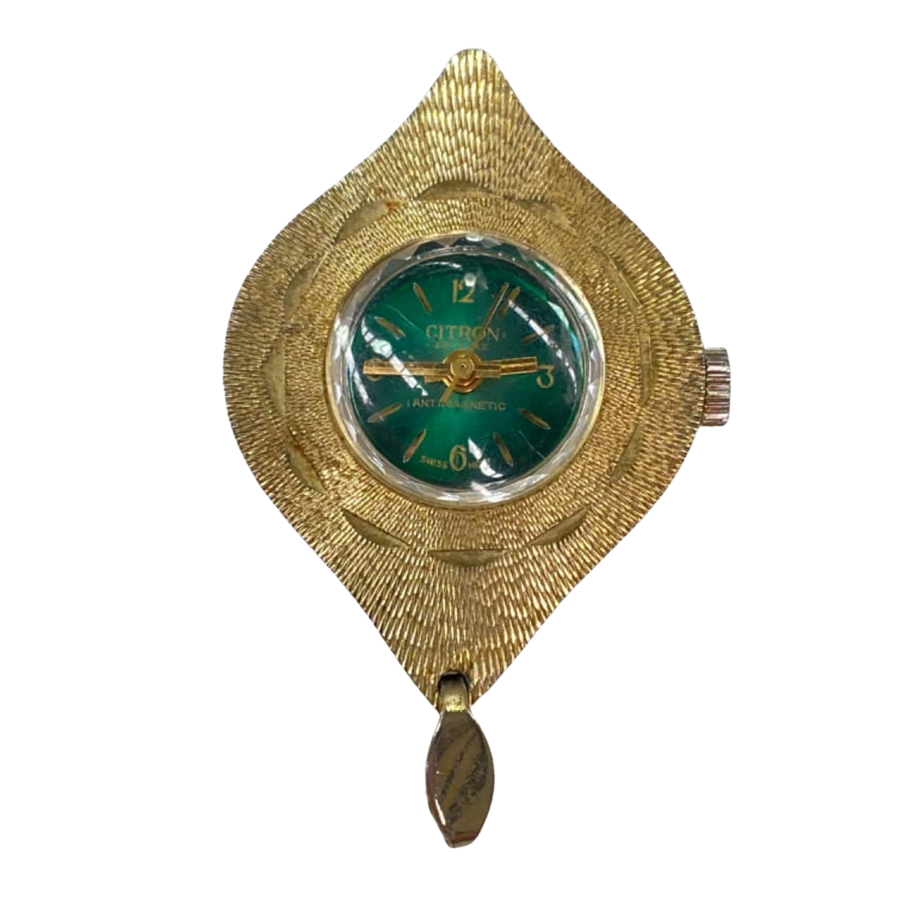 Women’s Vintage Citron De Luxe Pendant Watch (s)