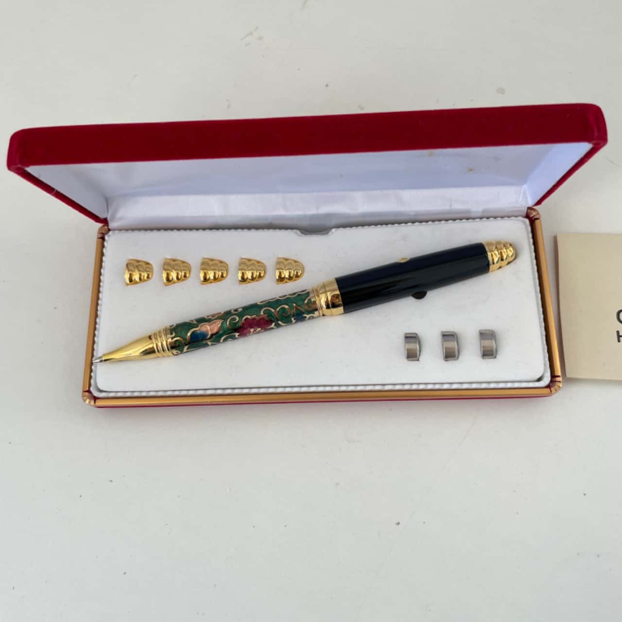 Vintage Cloisonne High Point In Chinese Art Pen (s)