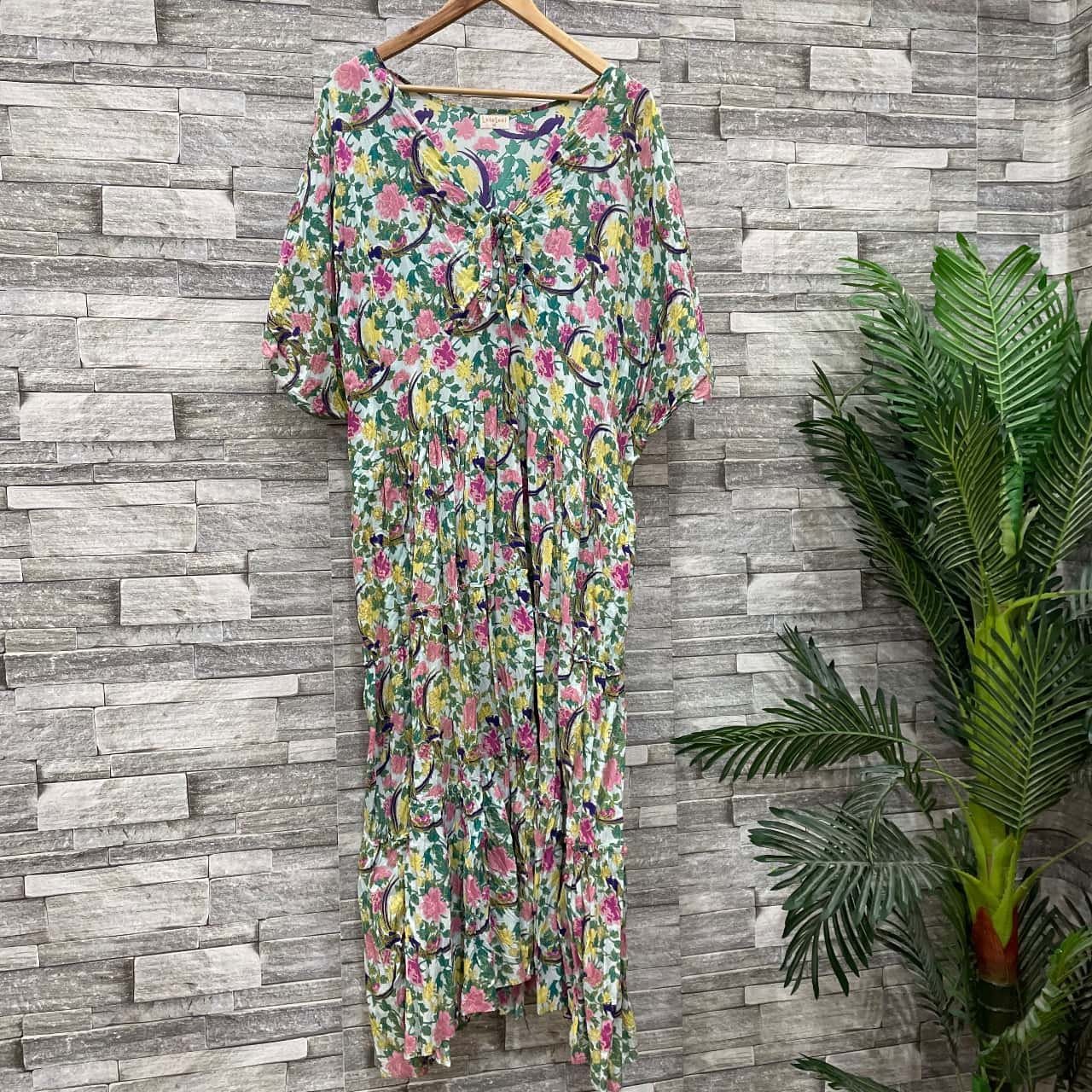 Lula Soul Womens Size 26 / 4XL Maxi Dress Floral / Multicoloured (s)