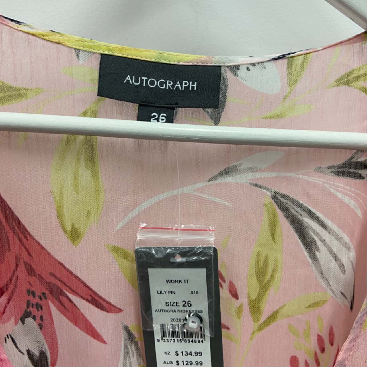 Autograph floral dress plus size (s)